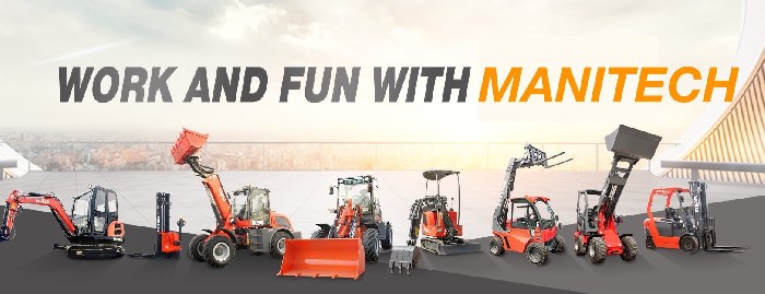 Prodej a servis stavebních strojů MANITECH, traktorů TIGER, YTO, JINMA